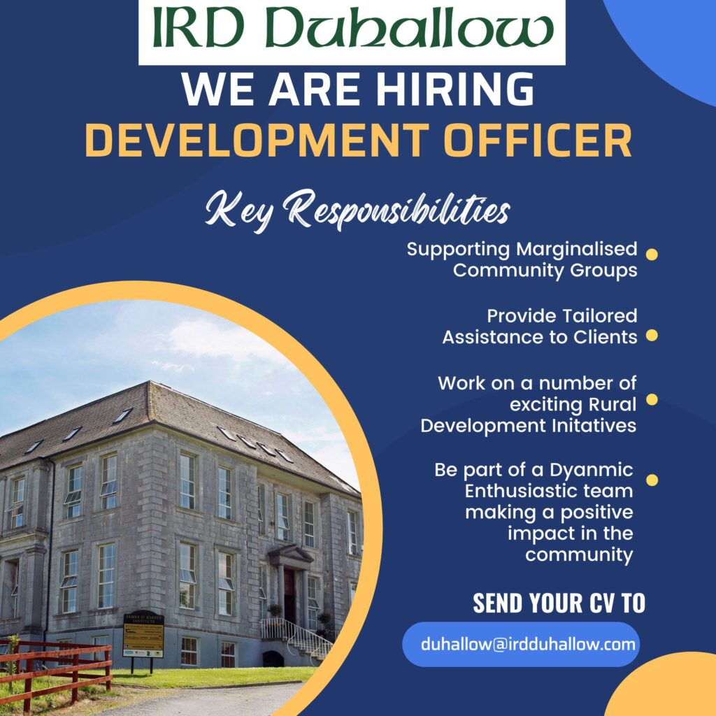 Work With Us - IRD Duhallow