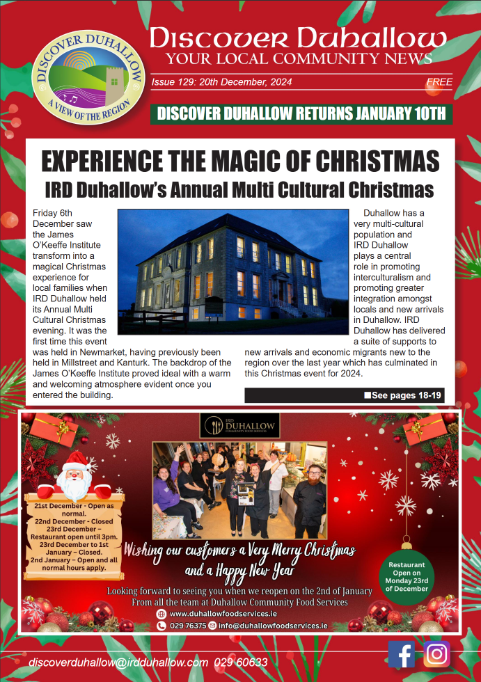 Welcome to IRD Duhallow