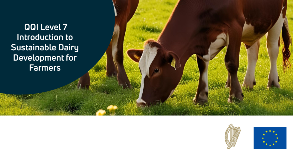 QQI Level 7 Introduction to Sustainable Dairy Development for Farmers ...